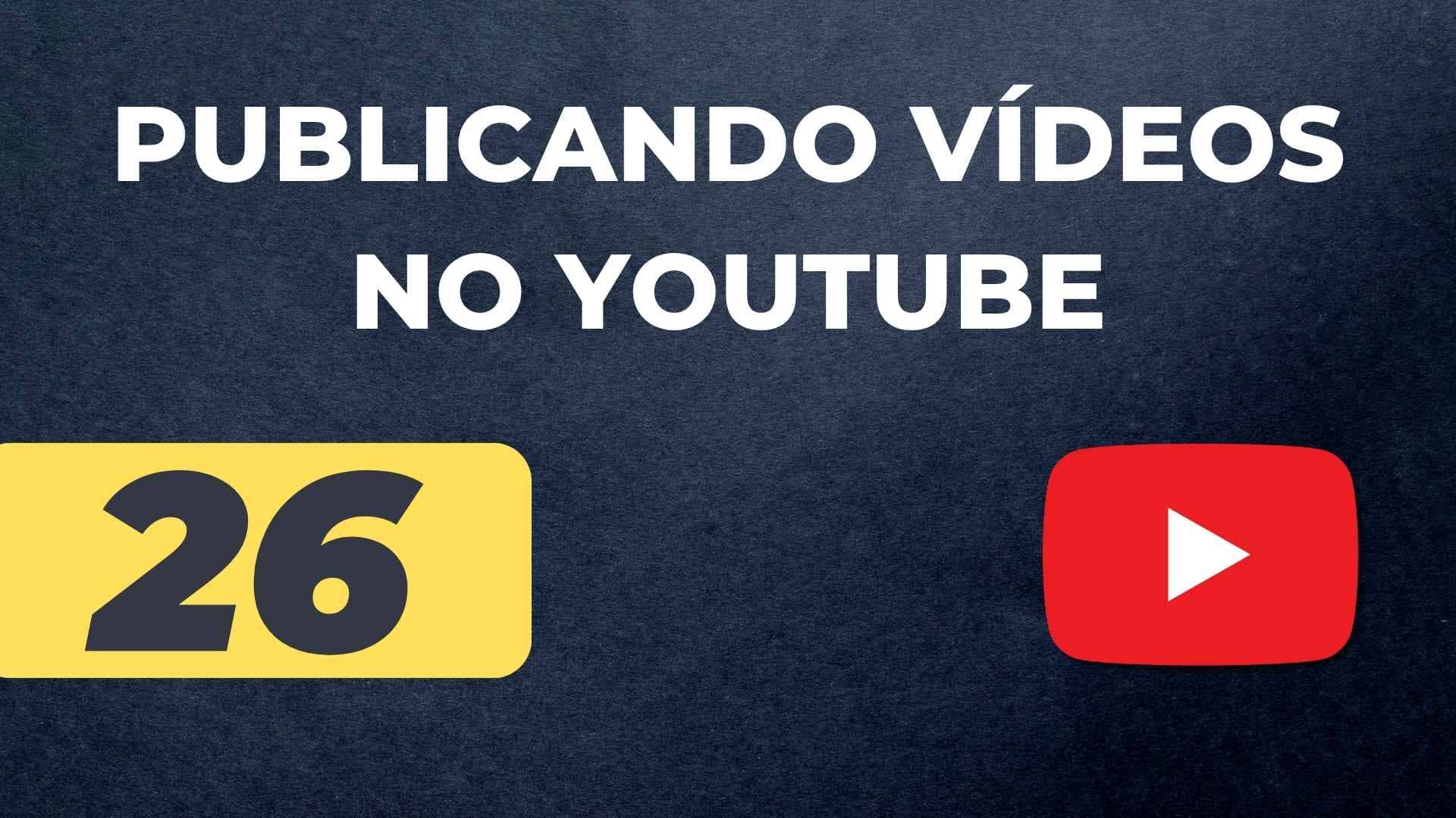AULA 26: Como Publicar Seus Vídeos no YouTube: Privado, Não Listado, Público ou Programado ...